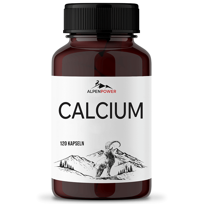 Calcium Kapseln – Citrat & Carbonat, Vegan & Reinsubstanz | AlpenPower
